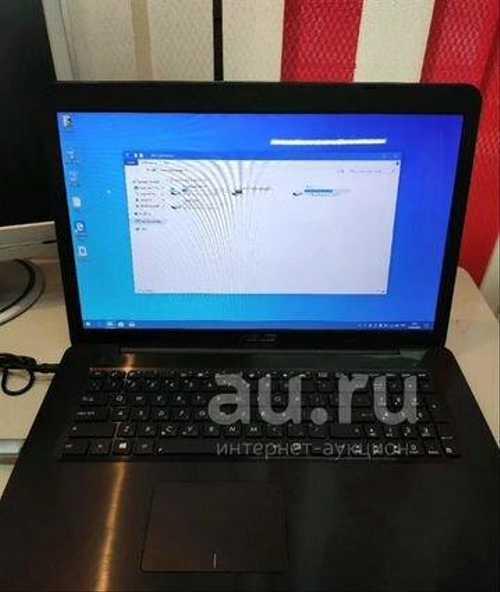 Ноутбук Asus X756U 17.3/Core i3/ssd/hdd/920MX/W10