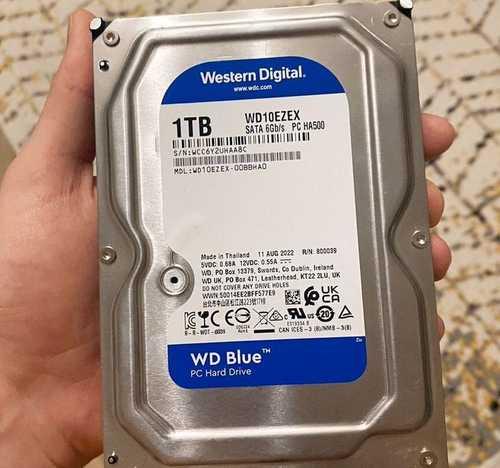 Жесткий диск Western Digital blue 1тб