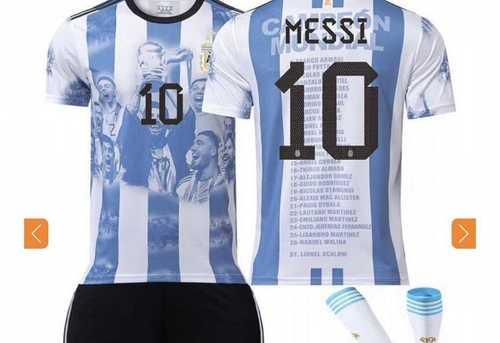 Футбольная форма сборной Аргентины Месси 10