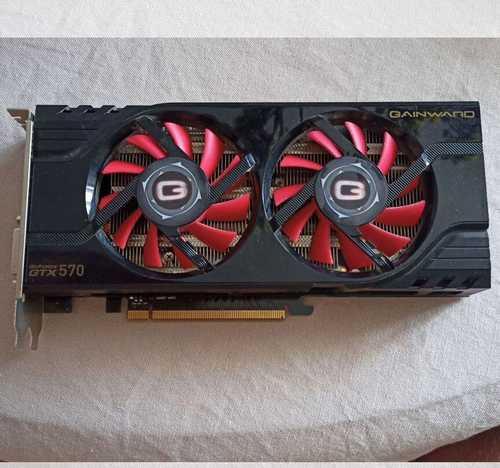 Видеокарта geforce gtx570