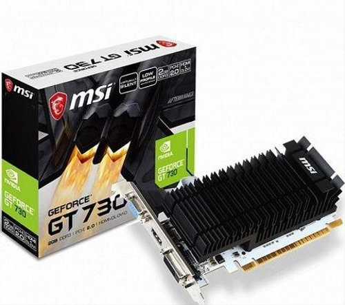 Видеокарта MSI GeForce GT 730 2GB gddr3 64Bit VGA
