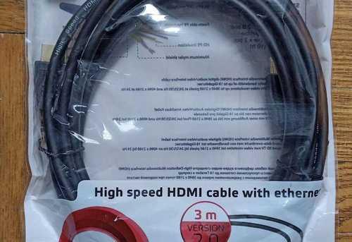 Кабель hdmi 4К 3 метра