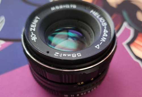 Объектив zenit helios-44m-4 58mm 1:2 M520,75