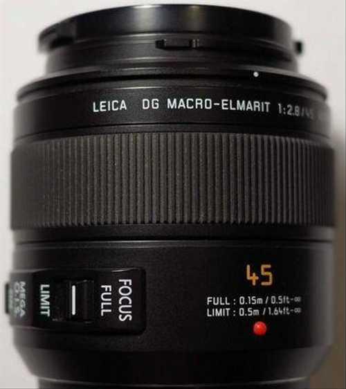 Panasonic Lumix Leica Macro 45mm f/2.8 H-ES045