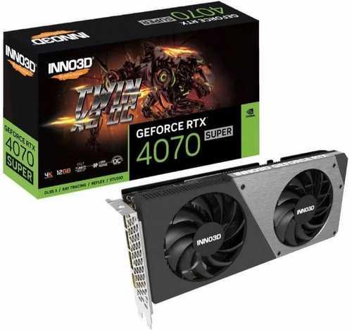 Видеокарта Inno3D nvidia GeForce RTX 4070 Super