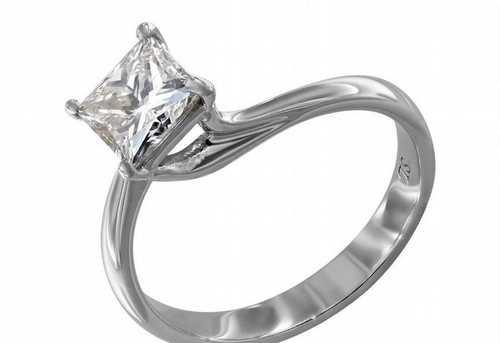 Золотое кольцо с бриллиантом 1,63ct