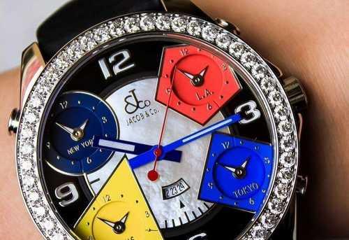 Часы Jacob & Co. Five Time Zones 47mm