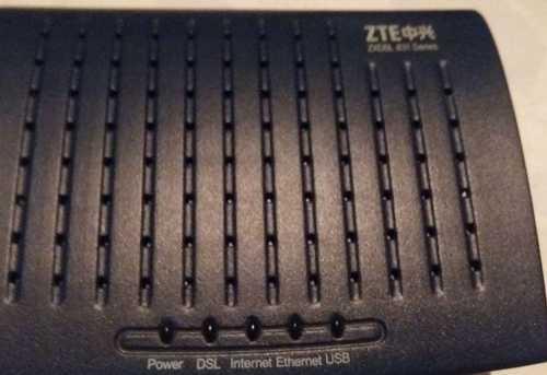 Модем ZTE zxdsl 831AII