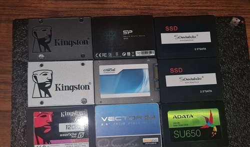 SSD SATA или m2 64 128GB, 256GB, 512GB