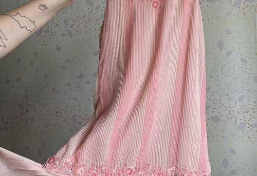 Нарядное платье на девочку Twin set 152р розовое