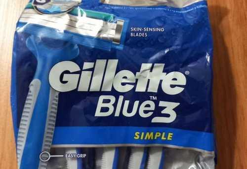 Новые одноразовые станки Gillette для бритья