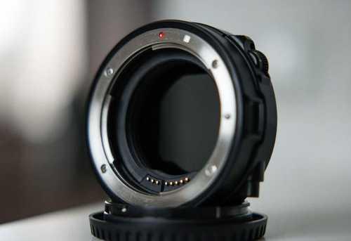 Адаптер крепления Canon EF-EOS R с вставным VND