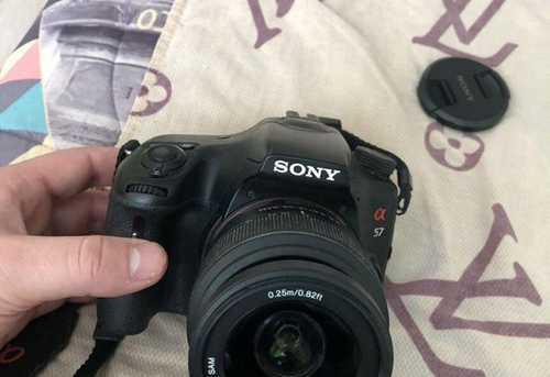 Зеркальный фотоаппарат sony SLT-A57