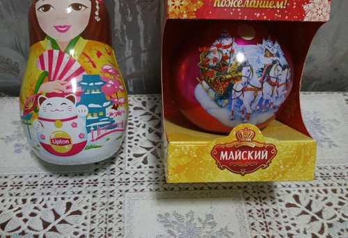 Чай в игрушке в новый год