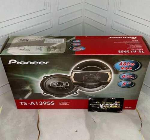 Новые автоколонки Pioneer TS-A1395S 480W 13 см