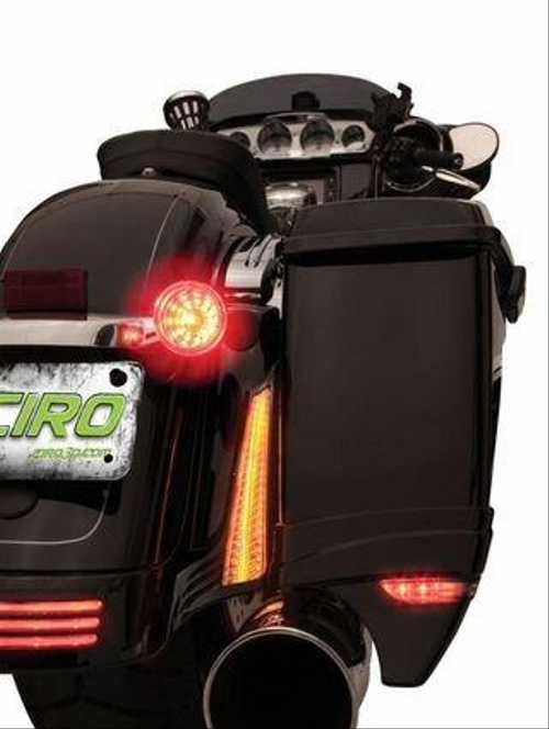 Поворотники фонари Ciro3d на Harley Davidson