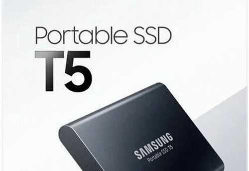 Внешний SSD-накопитель 1Tb Samsung T5 MU-PA1T0B/WW