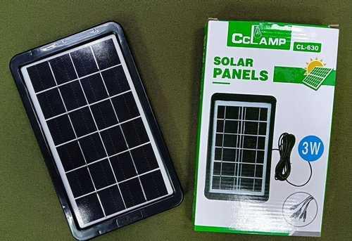 Портативная солнечная панель 3W 6V
