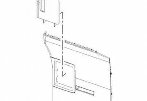 Левая крышка в сборе Xerox 3635