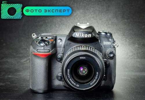 Фотоаппарат Nikon D200 kit 18-55mm