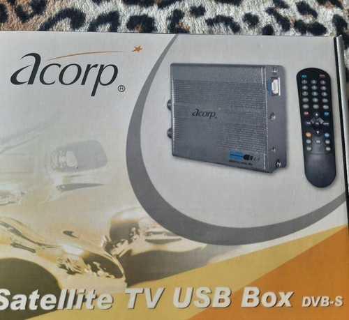 USB спутниковый тюнер Acorp satellite tv usb box