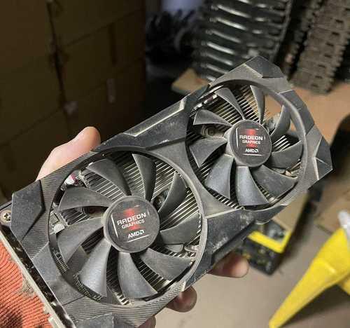 Amd rx580 8gb 2048sp бу