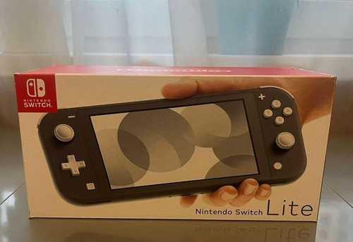 Nintendo switch Lite Gray(Серая), прошитая, 256гб