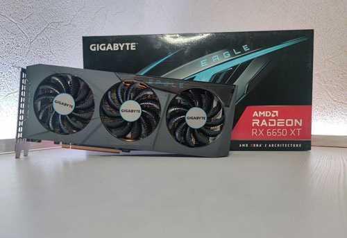 Видеокарта rx 6650 xt Gigabyte Eagle 8gb гарантия