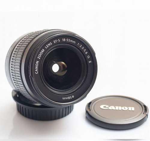 Объектив Canon EF-S 18-55 IS II