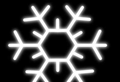 Плоская световая фигура "Снежинка"