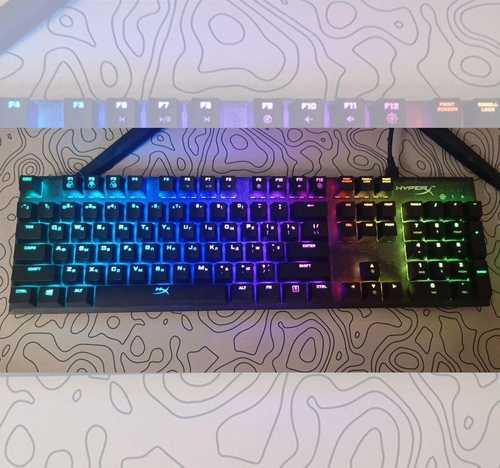 Игровая клавиатура hyperx alloy fps rgb