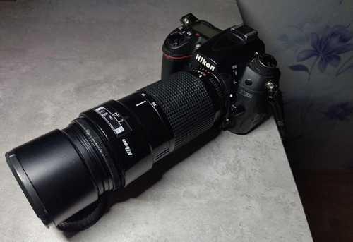 Фотоаппарат Nikon D7000 + Nikon AF Nikkor 70-210 m