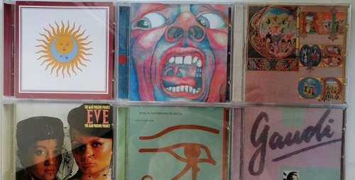The Alan Parsons Project, King Crimson, сд диски