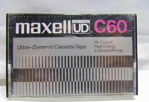 Аудиокассета maxell UD C60. Made in Japan.5