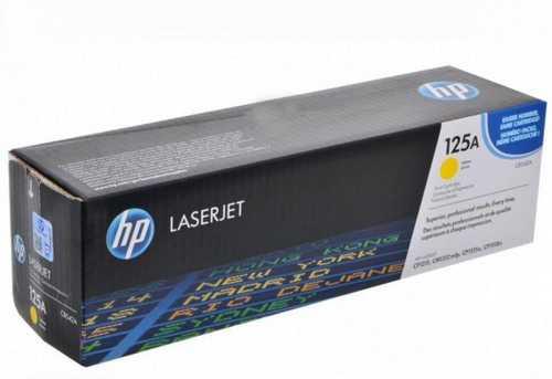 Лазерный картридж HP 125A желтый 110517