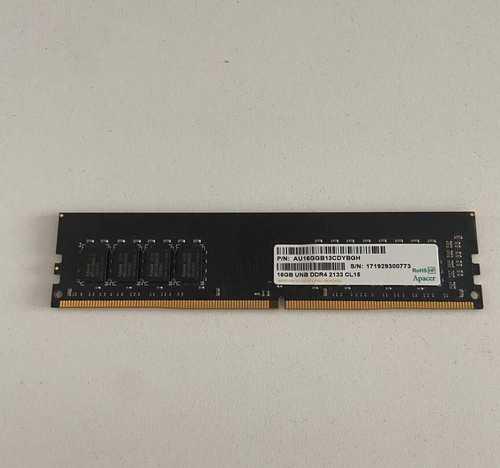 Озу Apacer DDR4 16gb 2133mhz