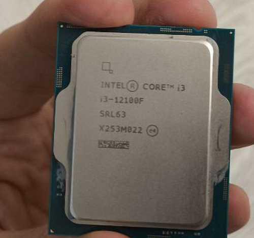 Б/у Intel Core i3 12100f