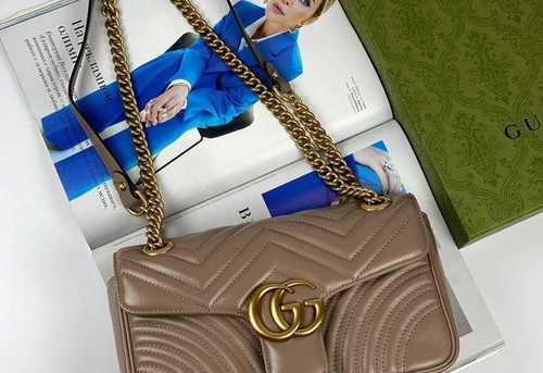 Сумка женская Gucci GG Marmont (премиум)