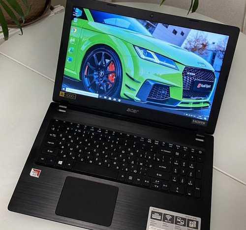 Как новый Acer 15,6" 12gb FullHD ssd   доставка