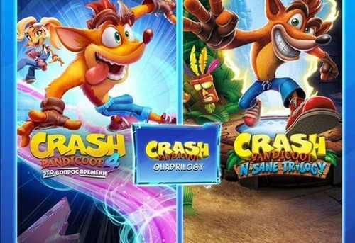 Crash Bandicoot Quadrilogy Bundle PS4 PS5