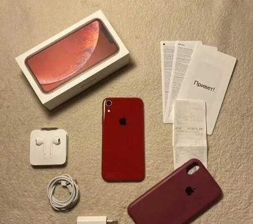 Apple iPhone XR RED 256GB идеал