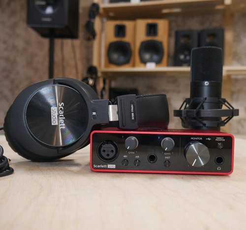 Focusrite Scarlett Solo Studio 3rd Gen Набор