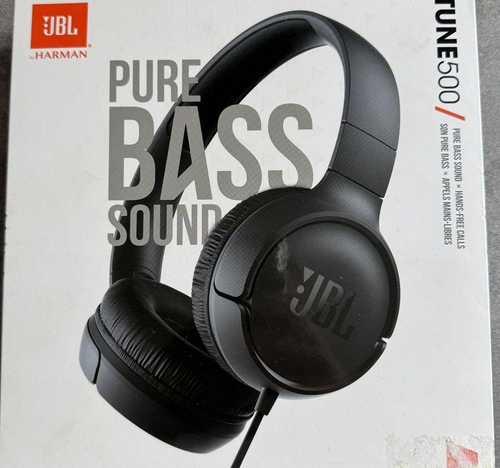 Проводные наушники jbl tune 500 harman