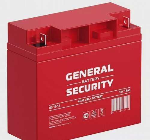 Аккумулятор General Security GS 18-12