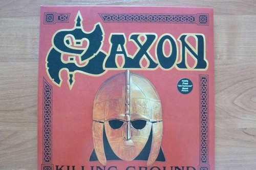 Saxon "Killing Ground" 2001 LP Italy notvd Rare