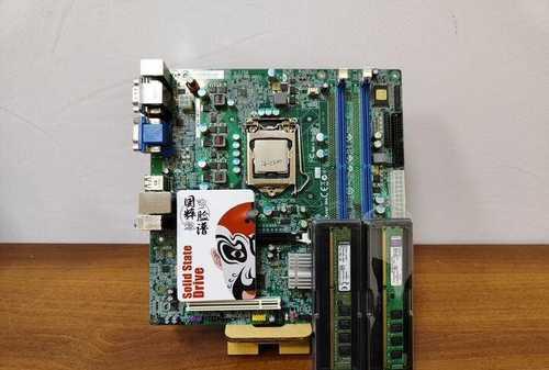 Материнская плата 1155+i5-2500+DDR3-8Gb+SSD