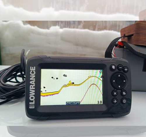 Эхолот lowrance hook2 4x gps bullet