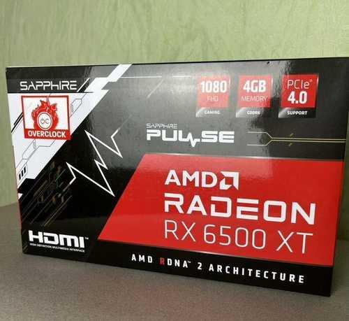 Видеокарта AMD Radeon Sapphire RX 6500 XT 4 gb