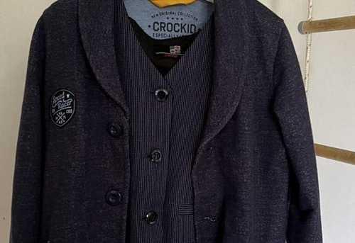 Пиджак кардиган crockid для мальчика
