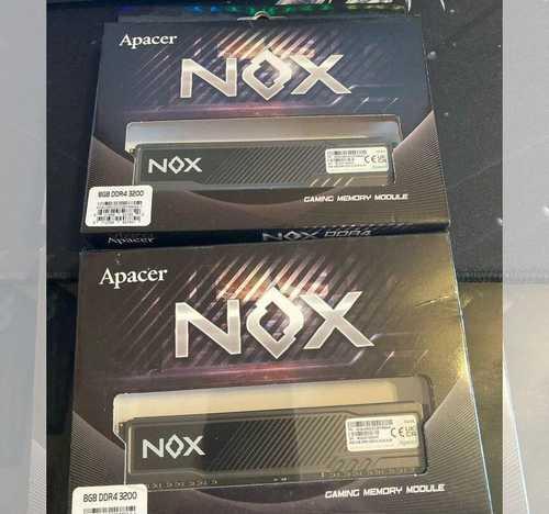 Оперативная память Apacer NOX DDR4 16 гб (28 гб) 3